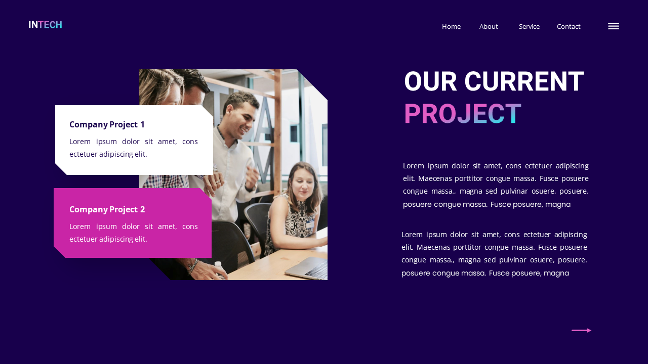Intech - Technology Keynote Templates, Presentation Templates ...