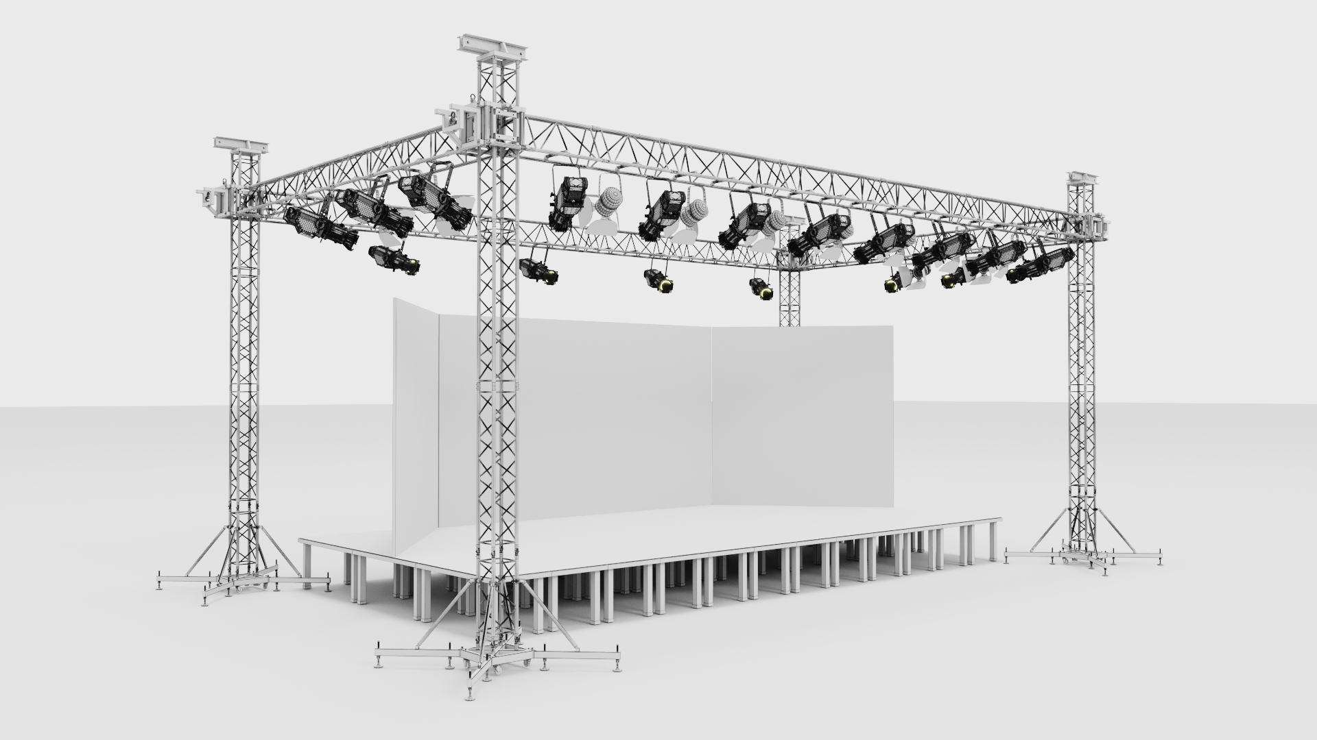 Studio Stage System by p3rless | 3DOcean