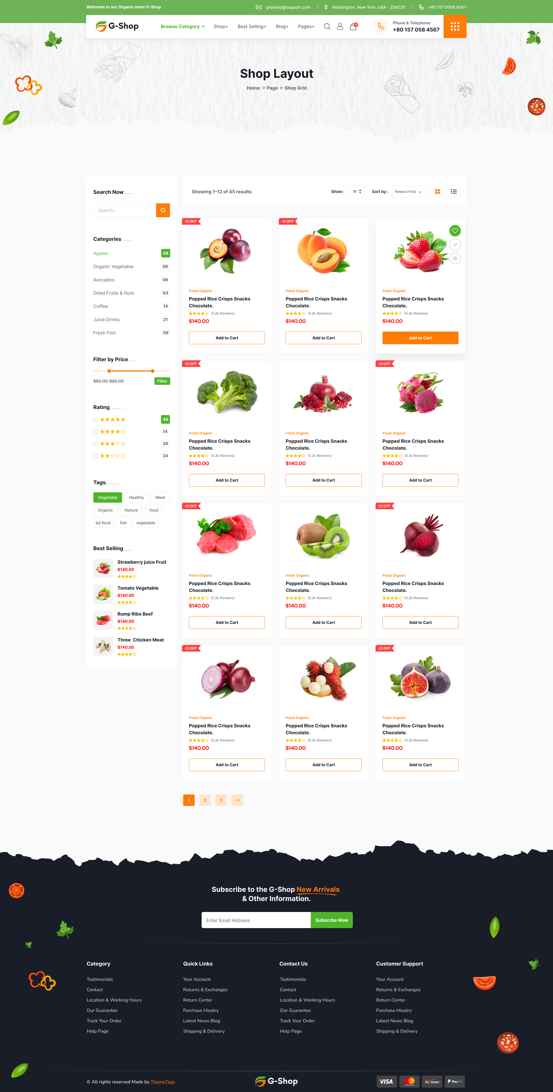 GroStore - Food & Grocery Laravel eCommerce with Admin Dashboard by ...