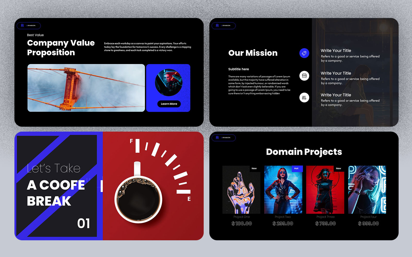 Domain Expansion Explain PowerPoint Presentation Template, Presentation ...