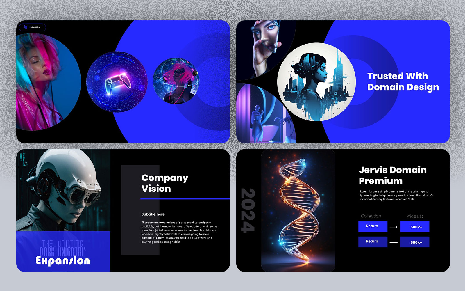 Domain Expansion Explain PowerPoint Presentation Template, Presentation ...