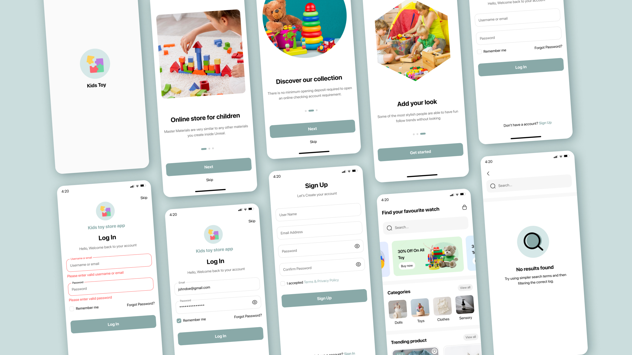 Kids Toys Shop App - E-commerce Store app in Flutter 3.x (Android, iOS ...