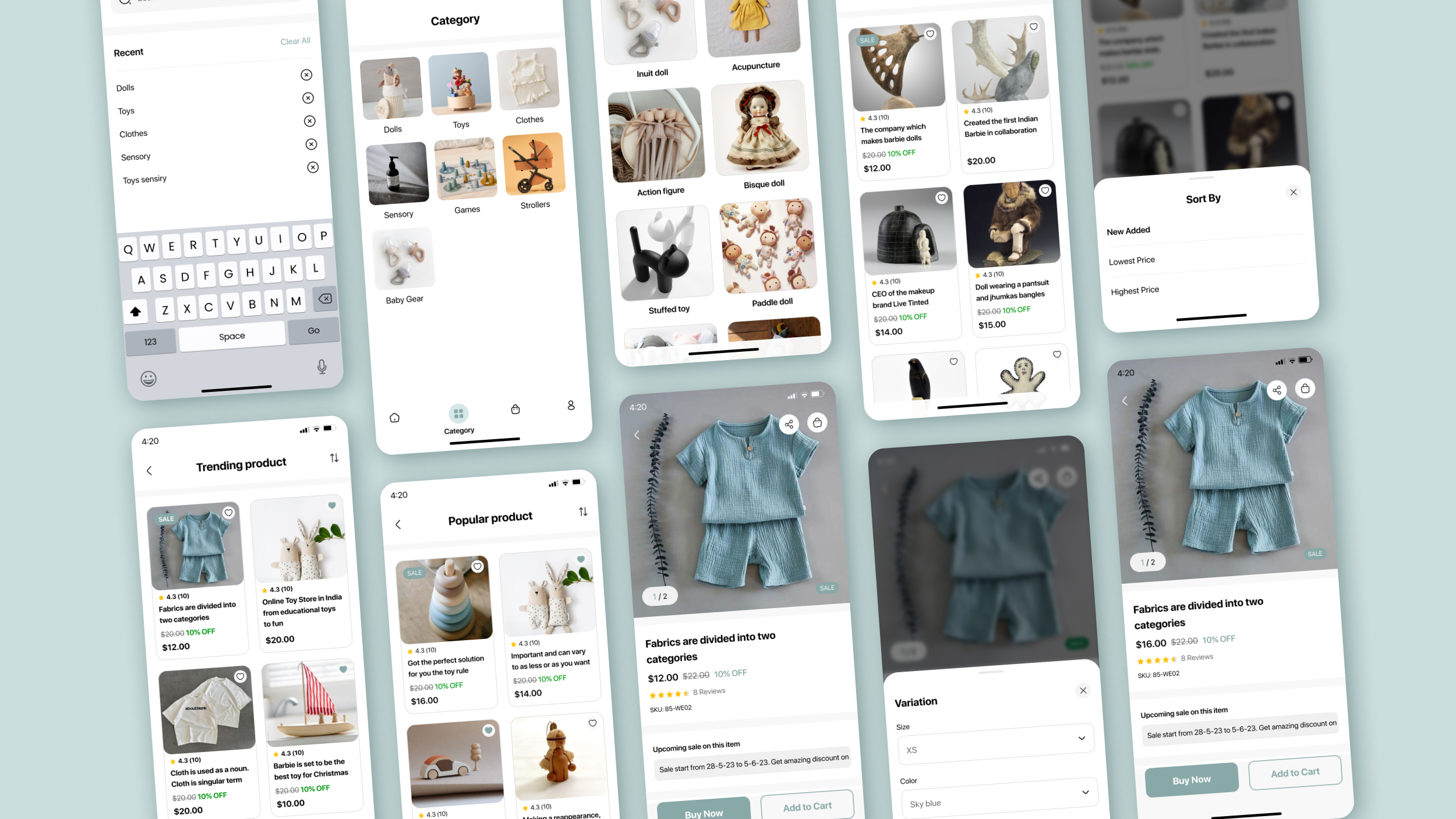 Kids Toys Shop App - E-commerce Store app in Flutter 3.x (Android, iOS ...