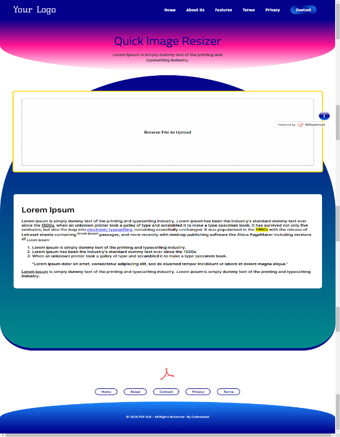 Quick Image Resizer - Compress Image and Quality by codeumabi | CodeCanyon