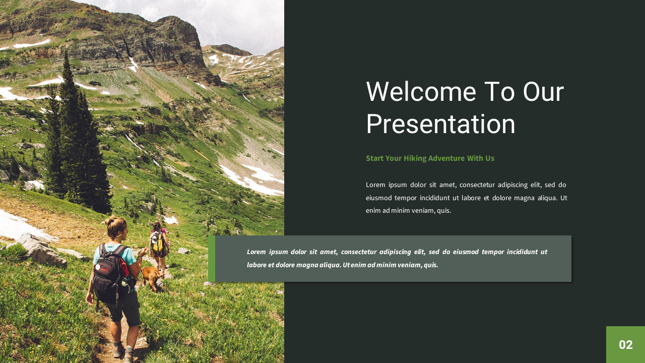 Adventure - Hiking Powerpoint Templates, Presentation Templates ...