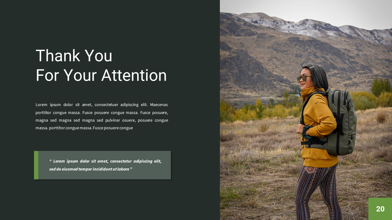 Adventure - Hiking Powerpoint Templates, Presentation Templates ...
