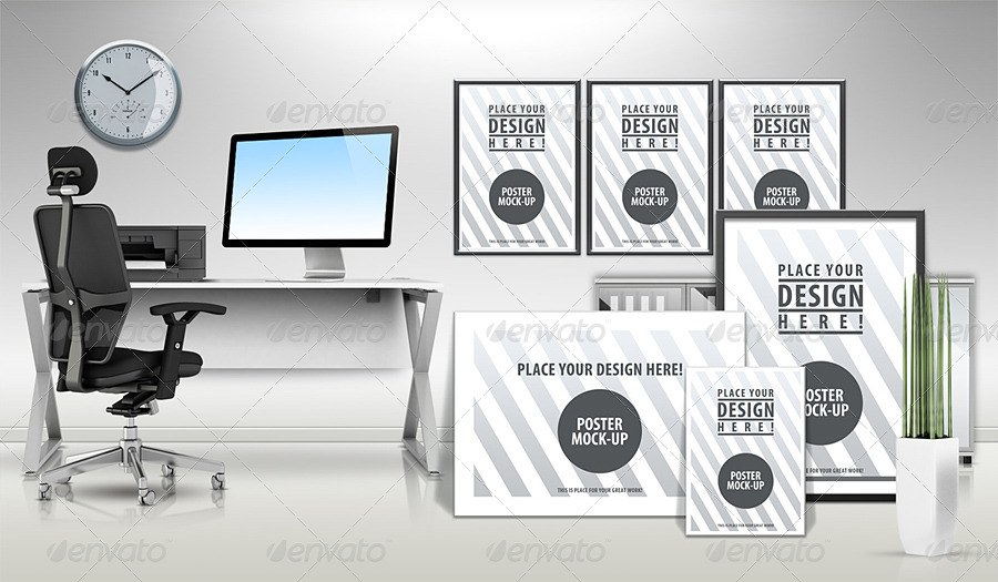 Office Builder 3 - Great Mockup Pack, Graphics | GraphicRiver