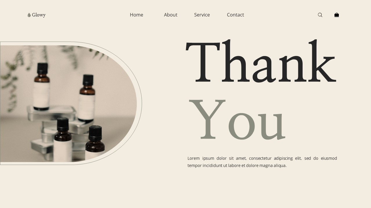 Glowy - Skincare Powerpoint Templates, Presentation Templates ...