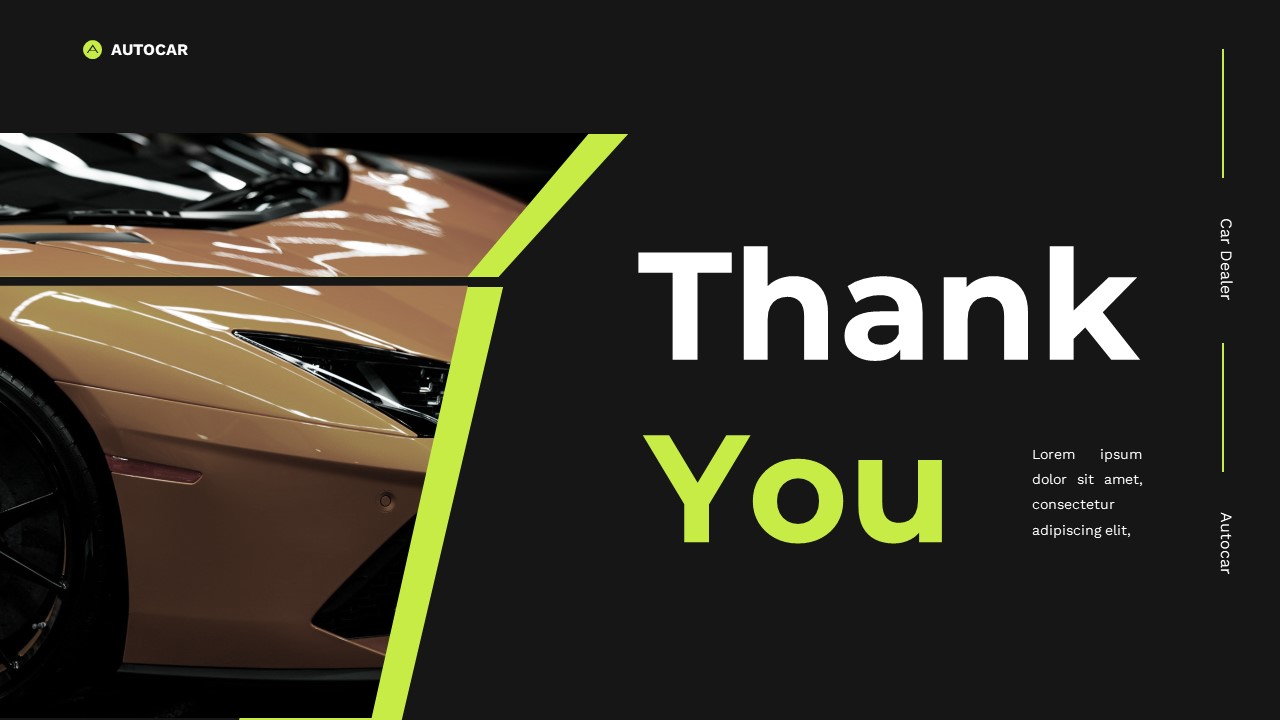 Autocar - Car Dealer Powerpoint Templates, Presentation Templates ...