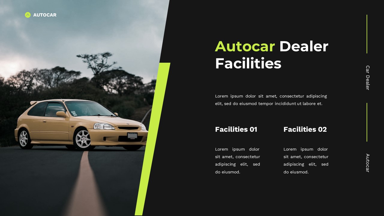 Autocar - Car Dealer Powerpoint Templates, Presentation Templates ...