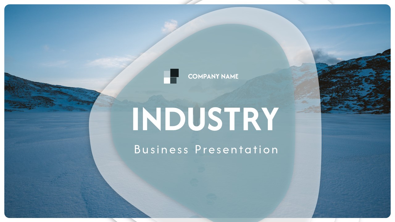 Industry Business PowerPoint Presentation Template, Presentation Templates