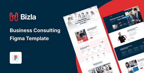Bizla - Business Consulting Figma Template by Mugli | ThemeForest