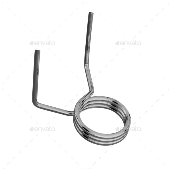 Clamp isolated on white Stock Photo by photobalance | PhotoDune