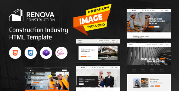 Renova - Construction Industry HTML Template by ThemeGenix | ThemeForest