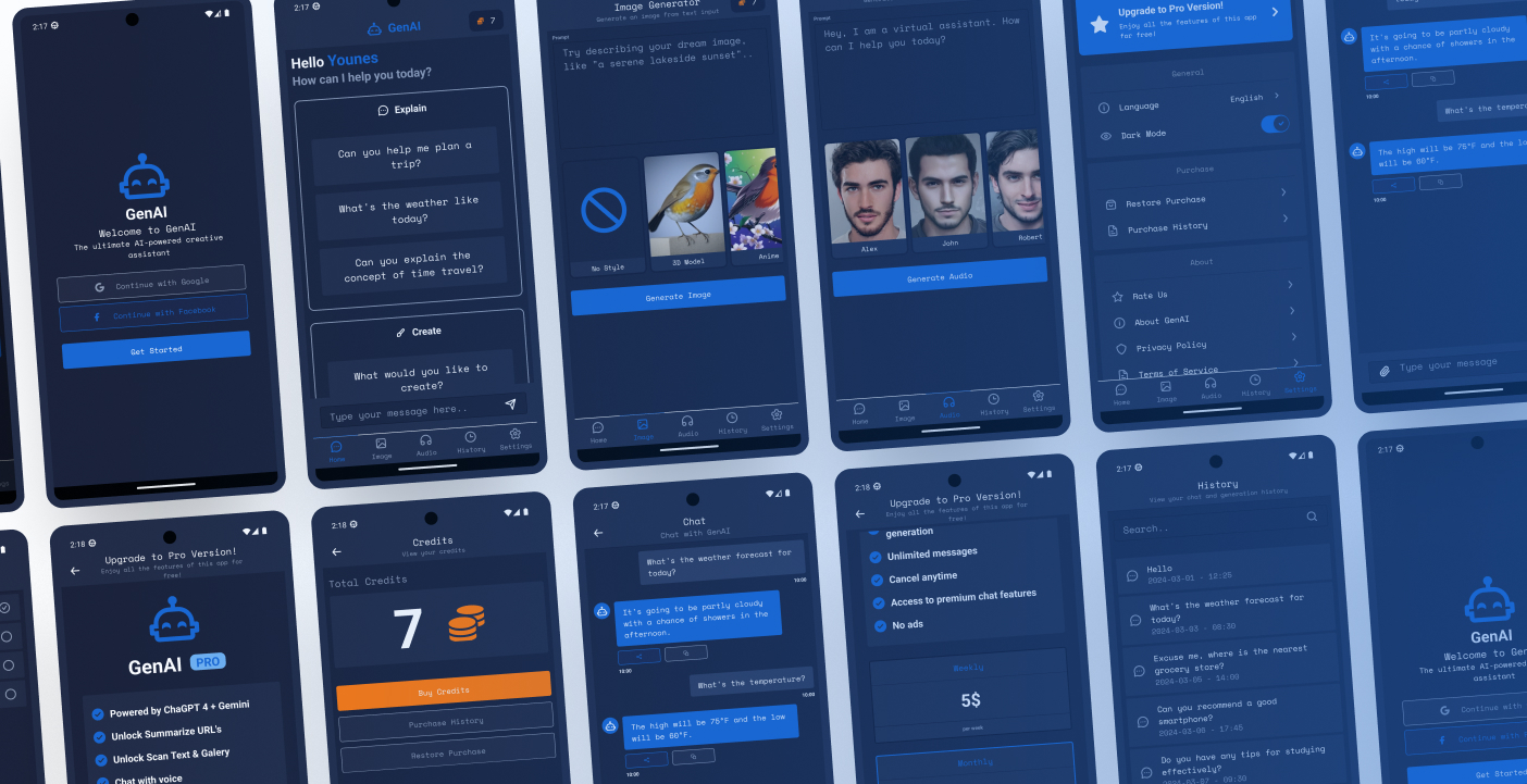 GenAI v1.0 (Expo v50 -latest) | Ultimate generative AI application ...