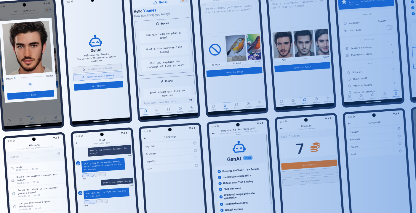 GenAI v1.0 (Expo v50 -latest) | Ultimate generative AI application ...