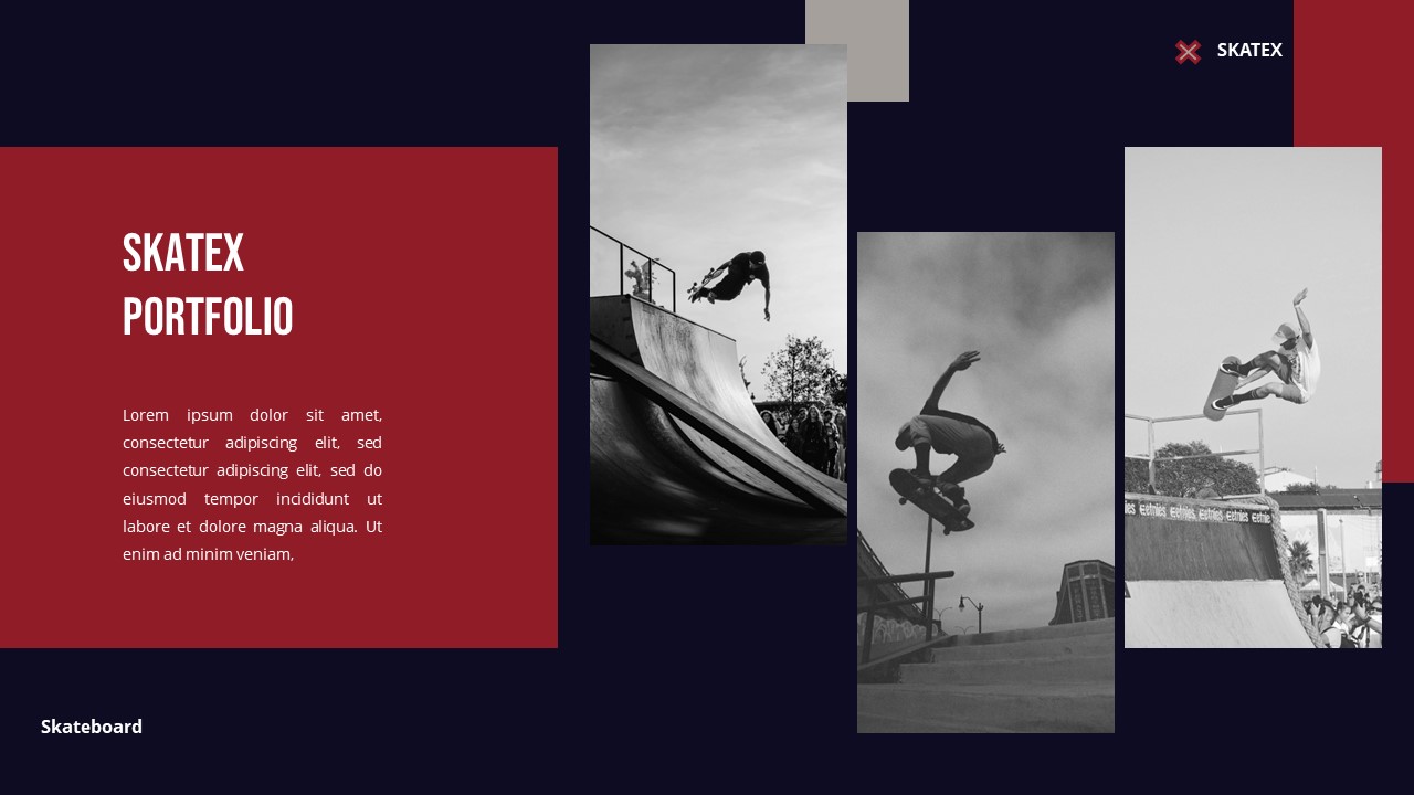 Skatex - Skateboard Powerpoint Templates, Presentation Templates ...
