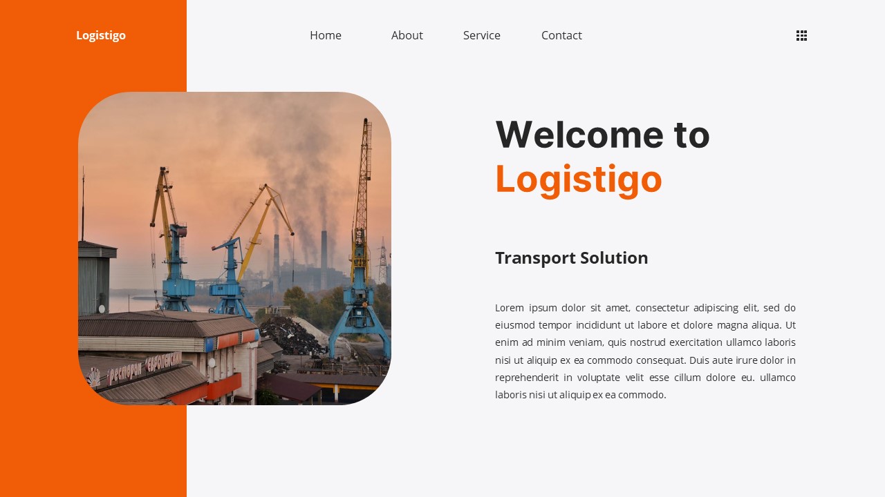 Logistigo - Logistic Powerpoint Templates, Presentation Templates ...