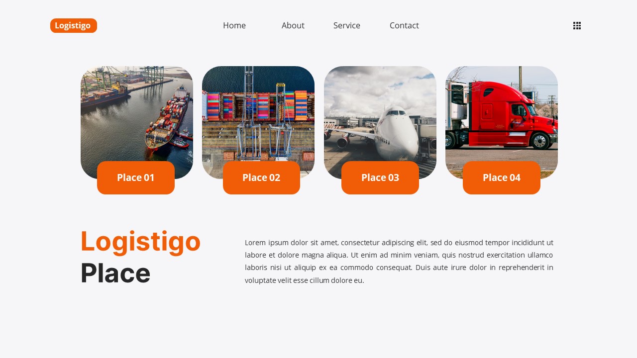 Logistigo - Logistic Powerpoint Templates, Presentation Templates ...