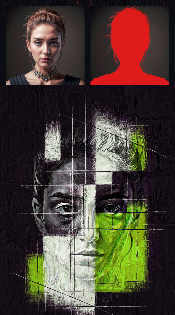 Modern Art Template for Photoshop, Add-ons | GraphicRiver