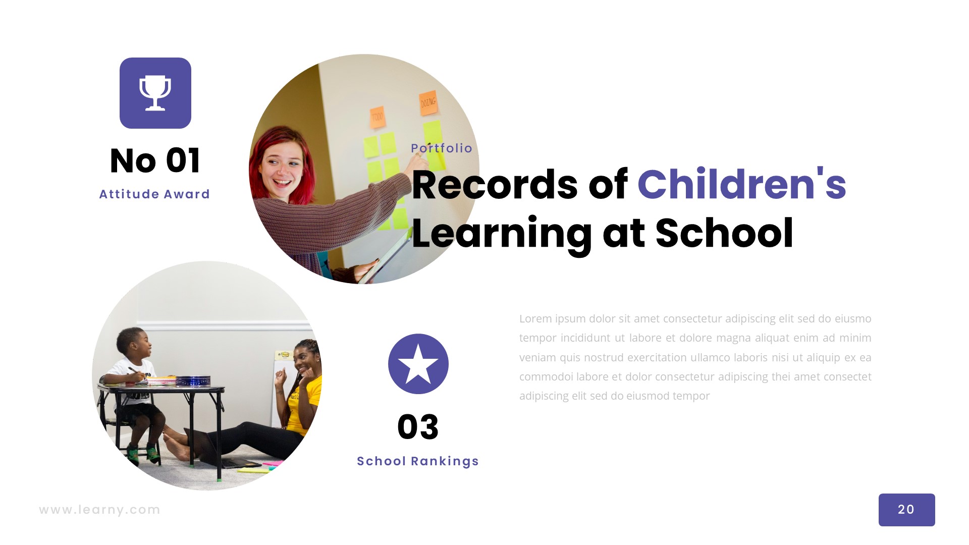 Learny – Education Google Slides Template, Presentation Templates ...