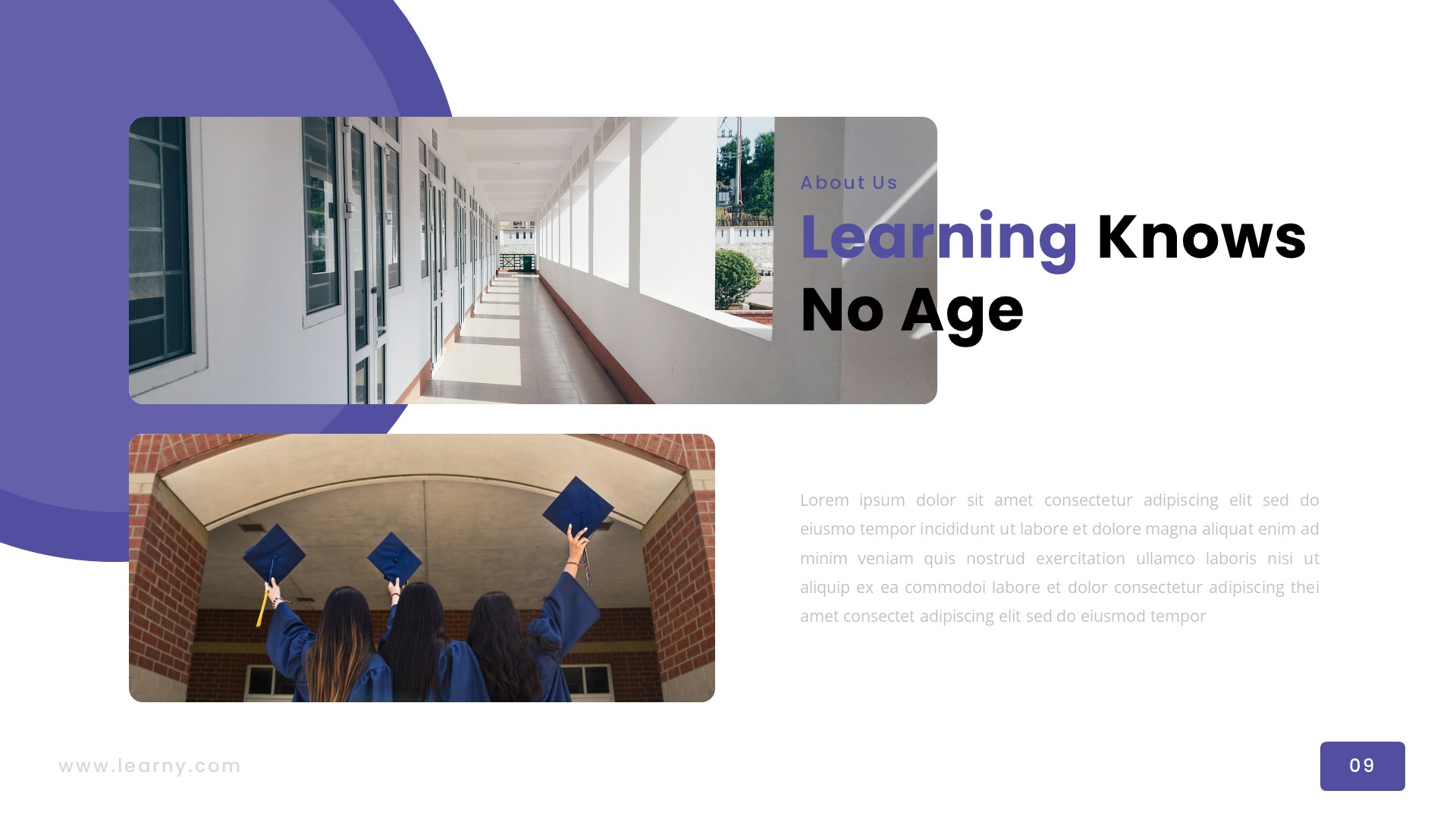 Learny – Education PowerPoint Template, Presentation Templates ...