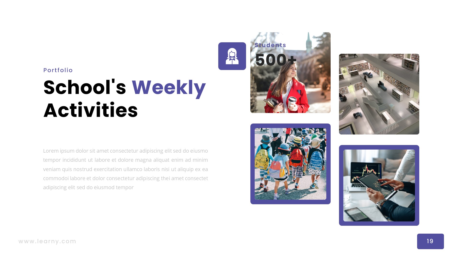 Learny – Education PowerPoint Template, Presentation Templates ...