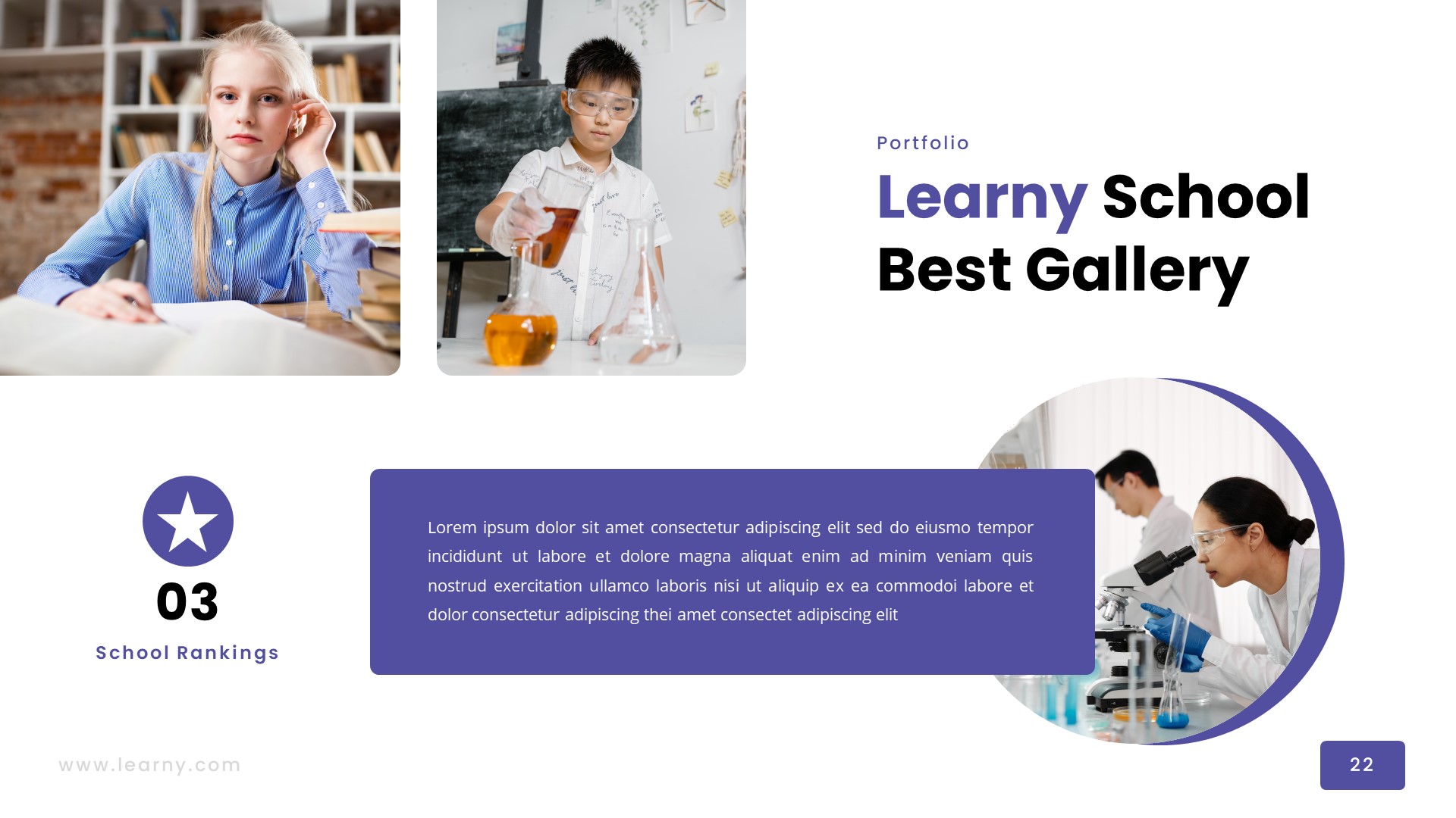 Learny – Education PowerPoint Template, Presentation Templates ...