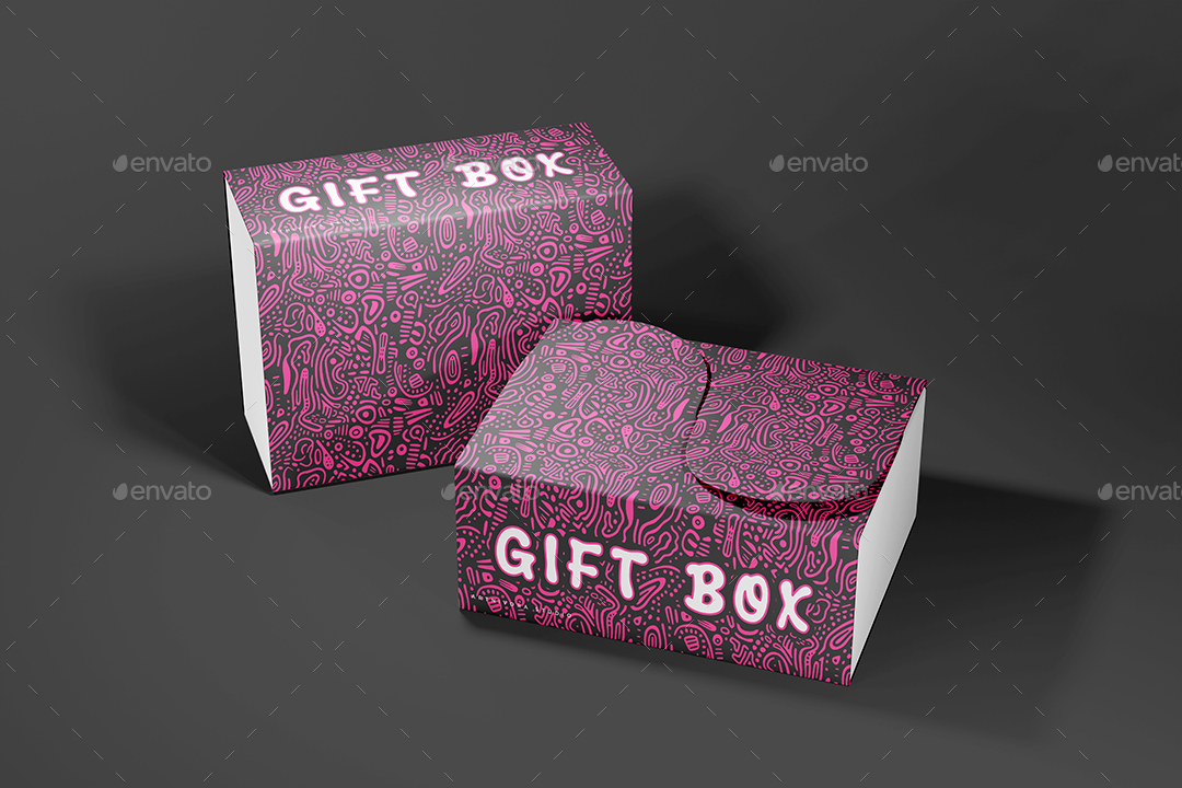 Bundle Gift Box Mockup, Graphics | GraphicRiver