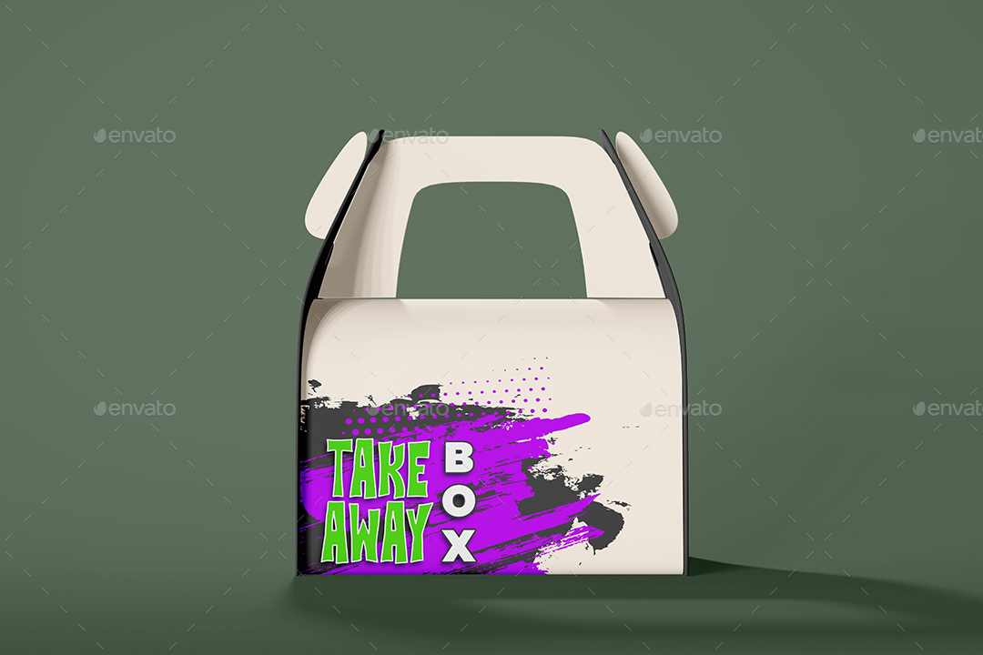 Take Away Box Mockup, Graphics | GraphicRiver