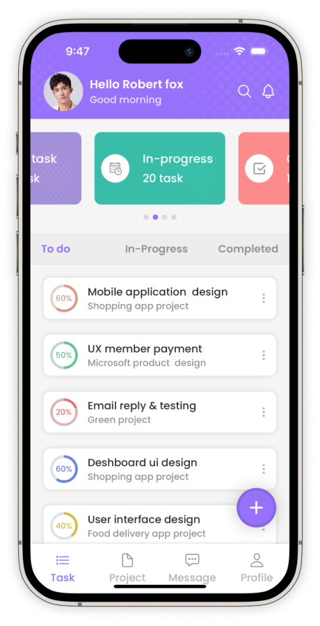 Task Organizer App | Task Management App | Planning App | Task Planner App | React Native ...