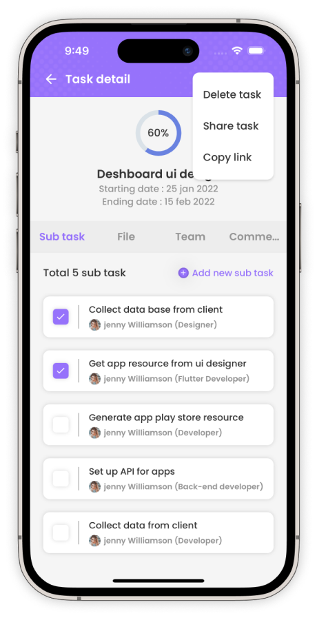 Task Organizer App | Task Management App | Planning App | Task Planner ...