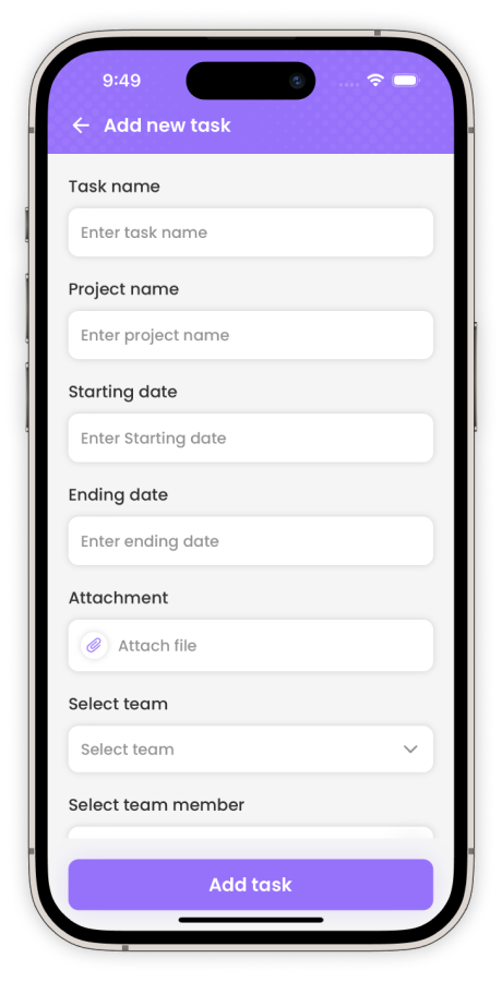 Task Organizer App Task Management App Planning App Task Planner App React Native