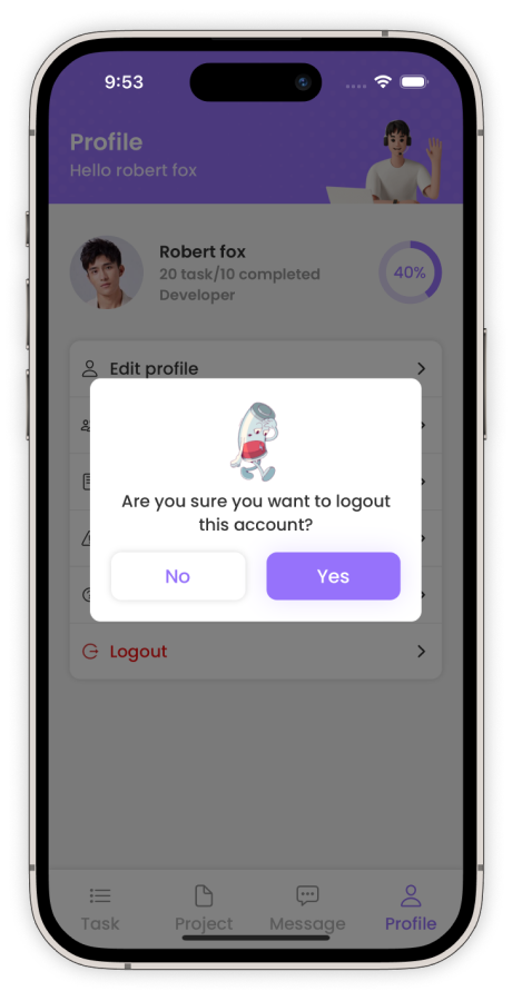 Task Organizer App Task Management App Planning App Task Planner App React Native