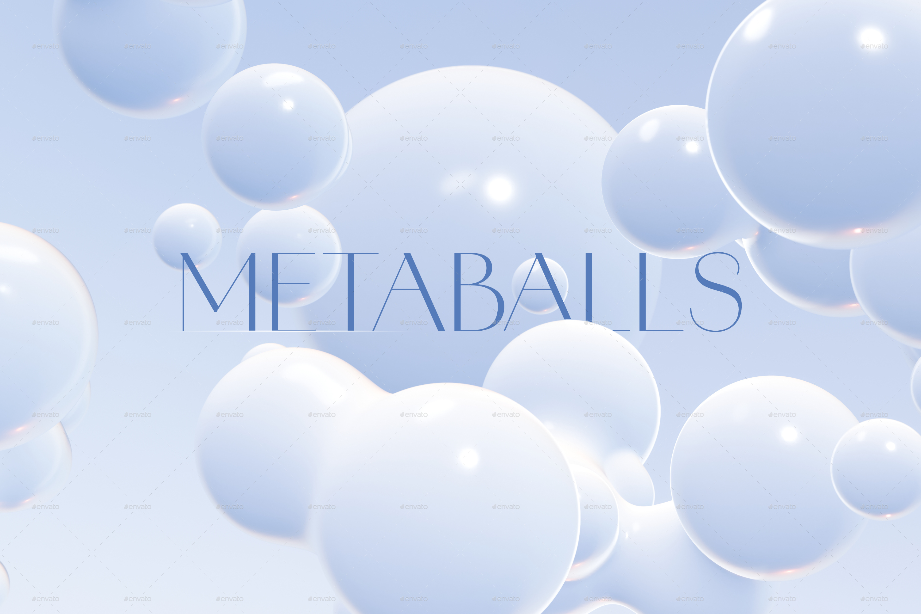Clean Metaball Backgrounds, Graphics | GraphicRiver