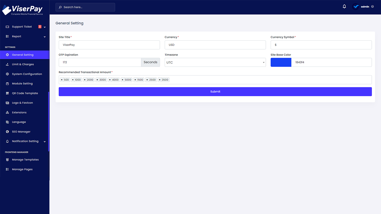 ViserPay - Complete Mobile Financial Service | MFS by ViserLab | CodeCanyon