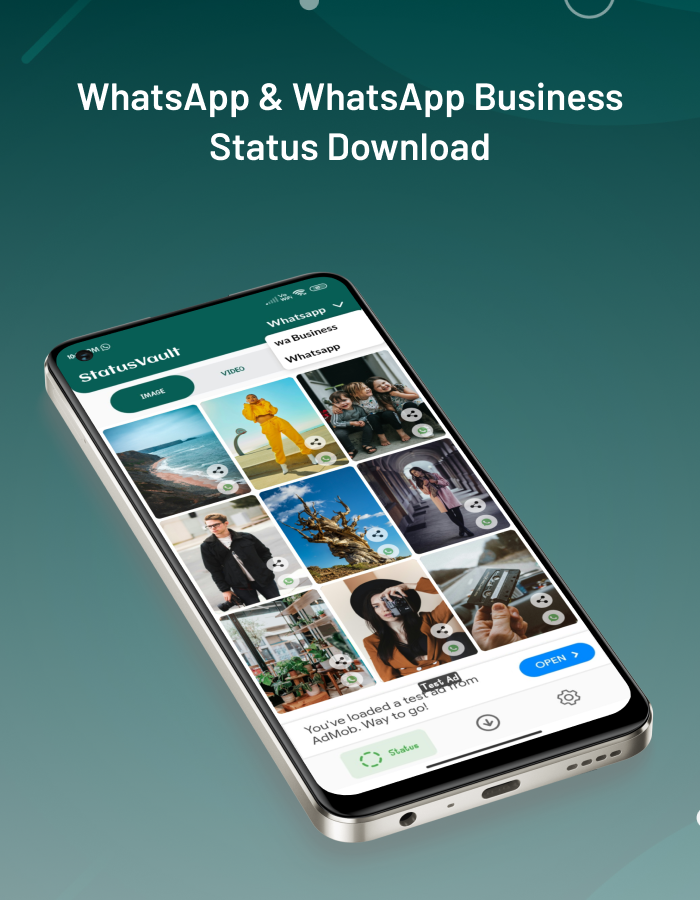 Status Vault - Download Whatsapp Status With Admob Ads by teacoder415