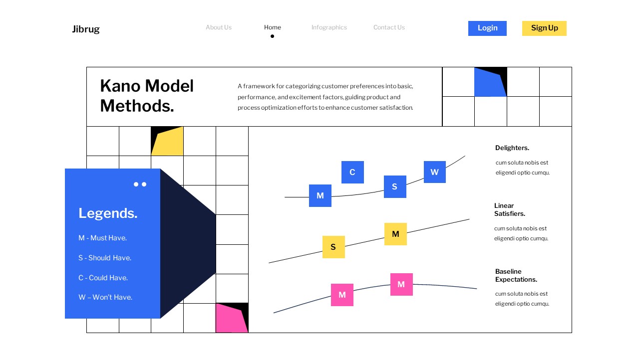 Modern Business Framework Methods Presentation, Presentation Templates