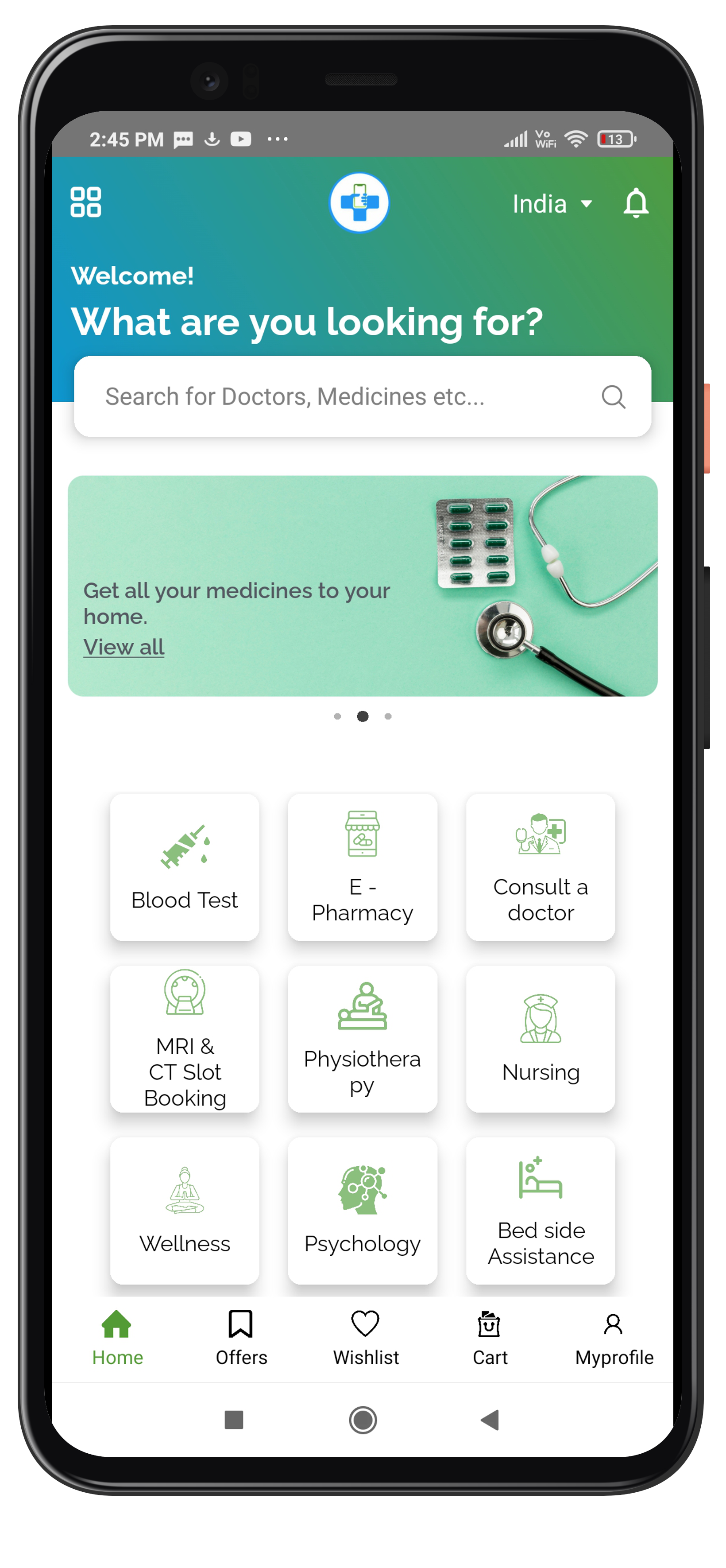 Medical Mobile App UI KIT - React Native Platform by samyotech | CodeCanyon