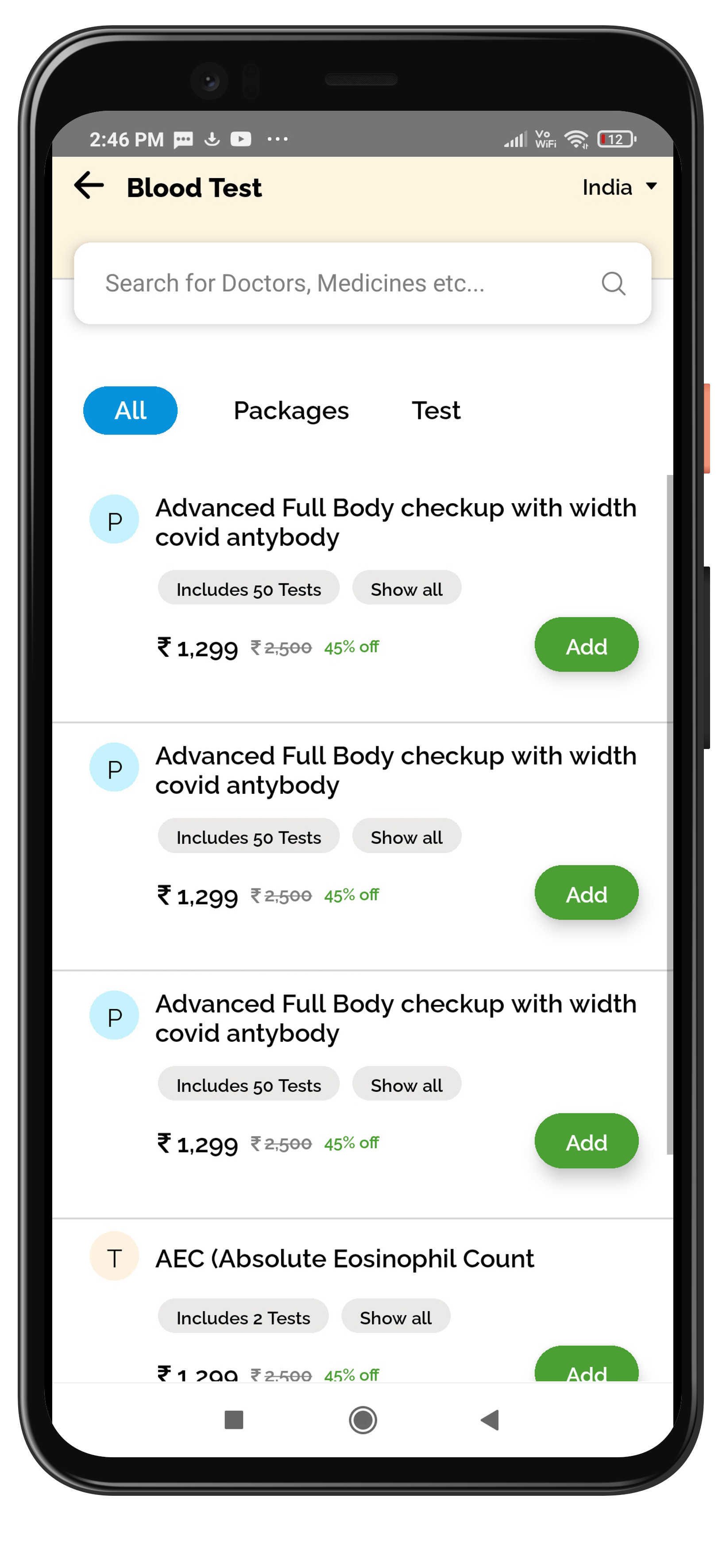 Medical Mobile App UI KIT - React Native Platform by samyotech | CodeCanyon