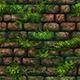 Hand painted mossy stone wall tile texture by VIPspawn | 3DOcean