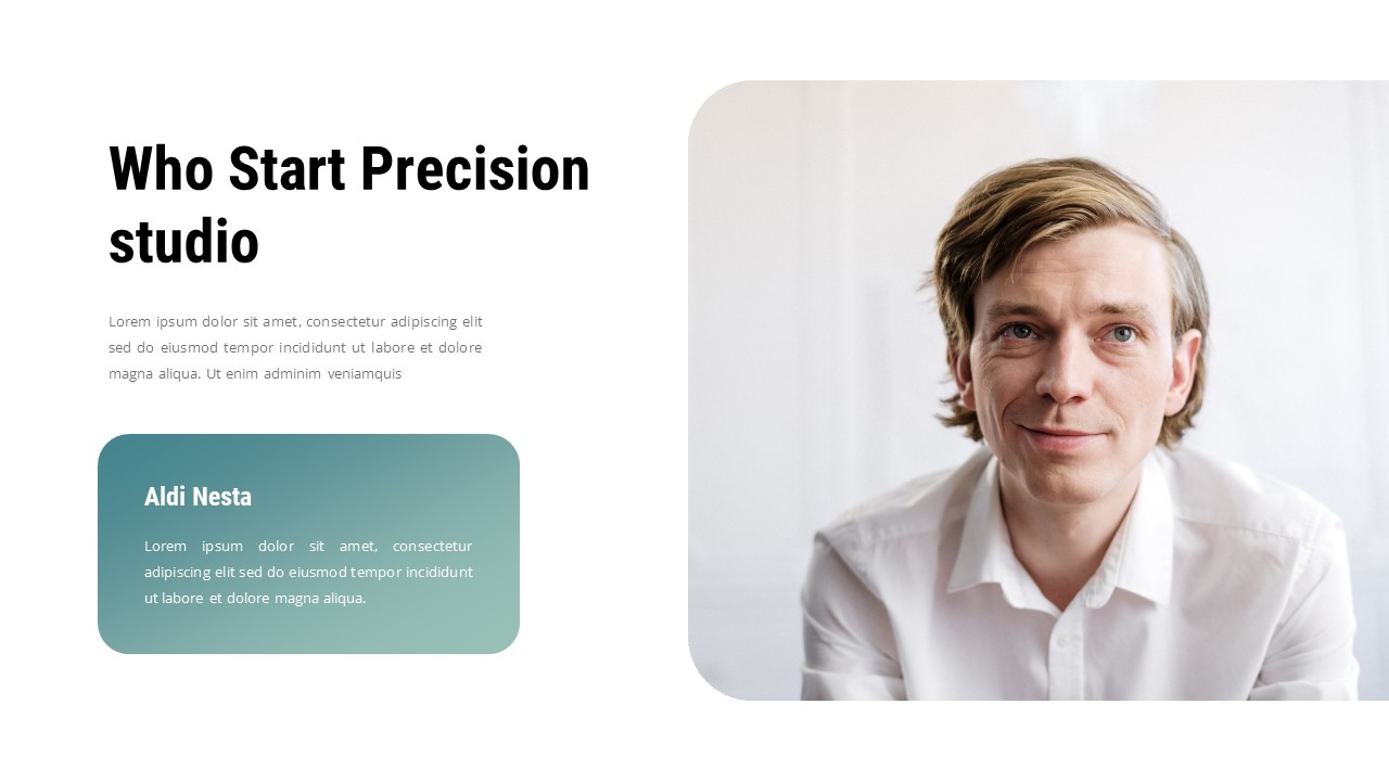 Precision - Modern Business Keynote Template, Presentation Templates