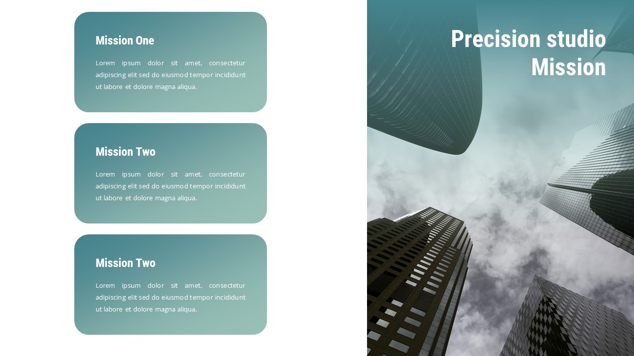 Precision - Modern Business Keynote Template, Presentation Templates