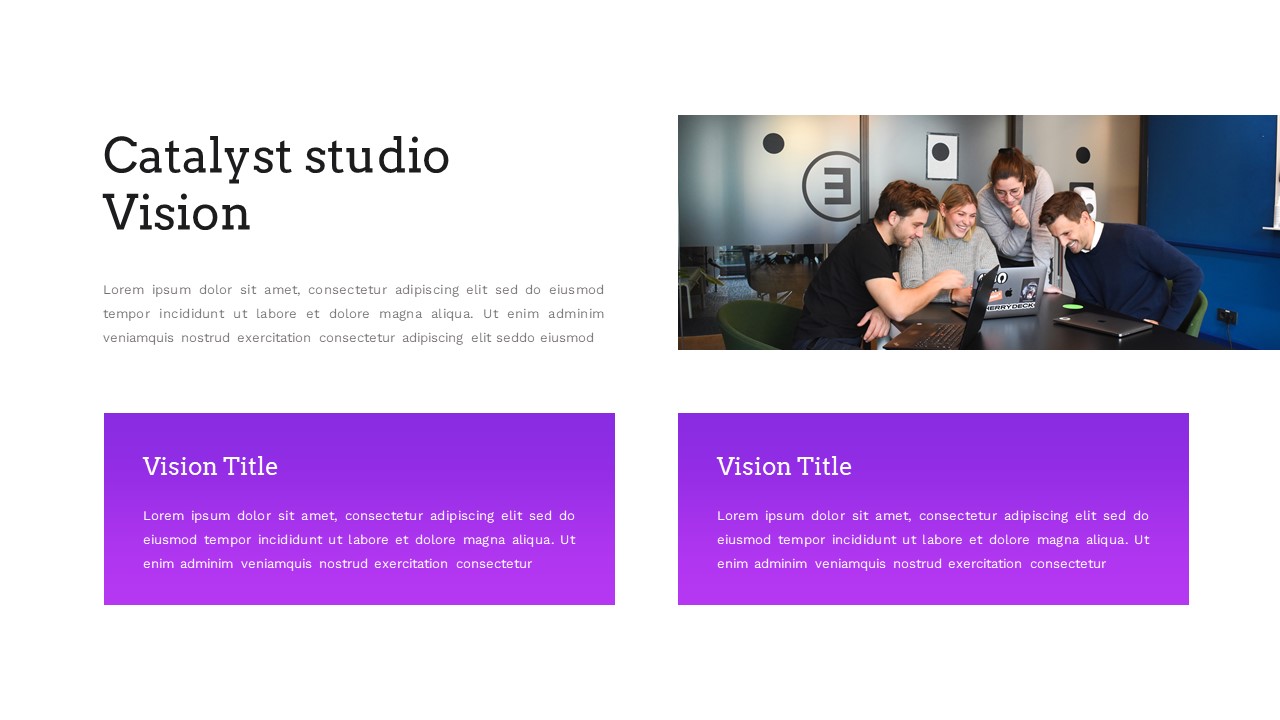 Catalyst - Modern Business PowerPoint Template, Presentation Templates