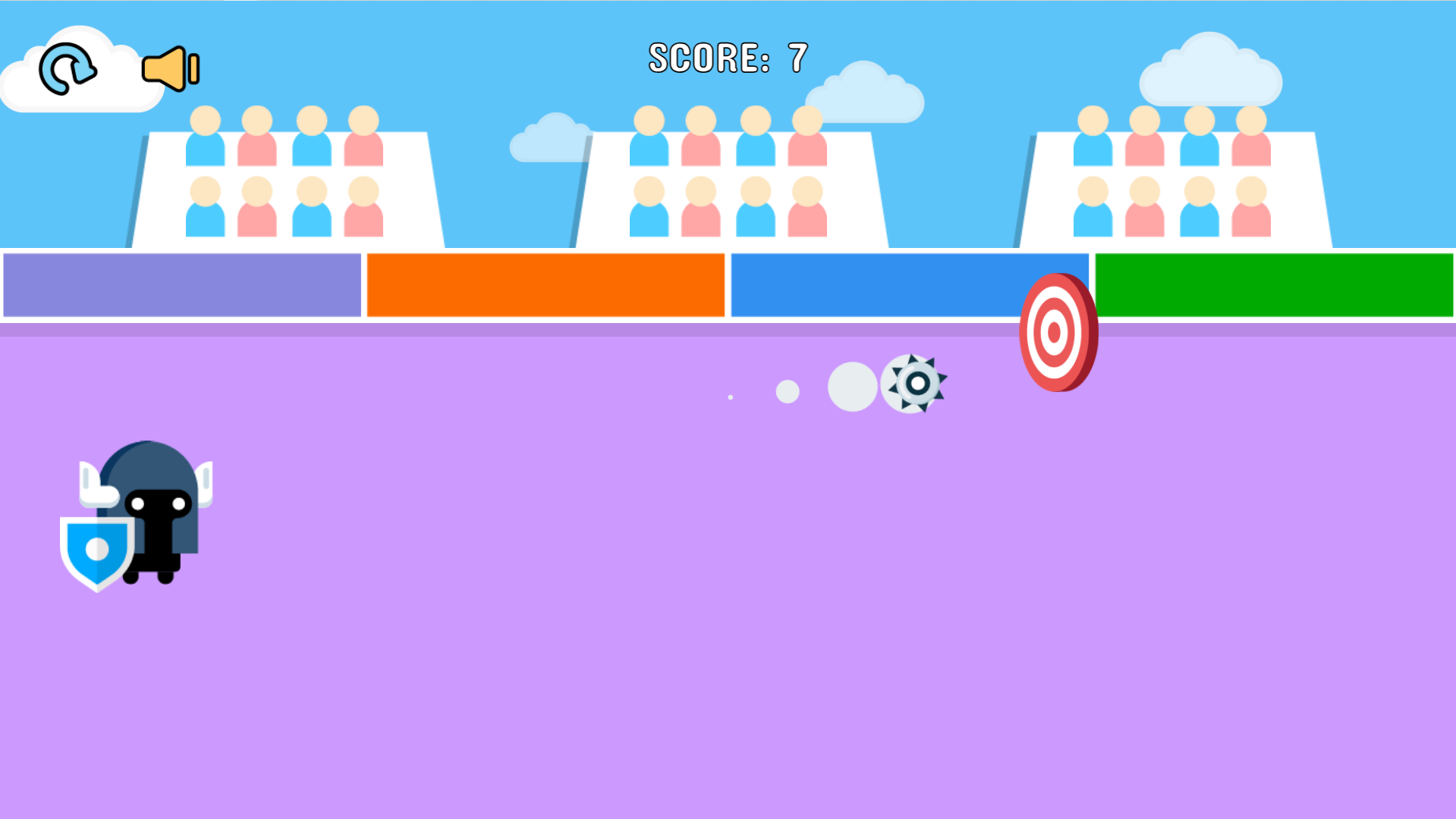 Knight Throw. Construct 3 (c3p) by thisisMerson | CodeCanyon