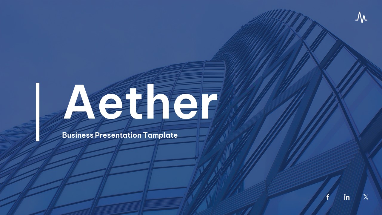 Aether - Modern Business Keynote Template, Presentation Templates ...