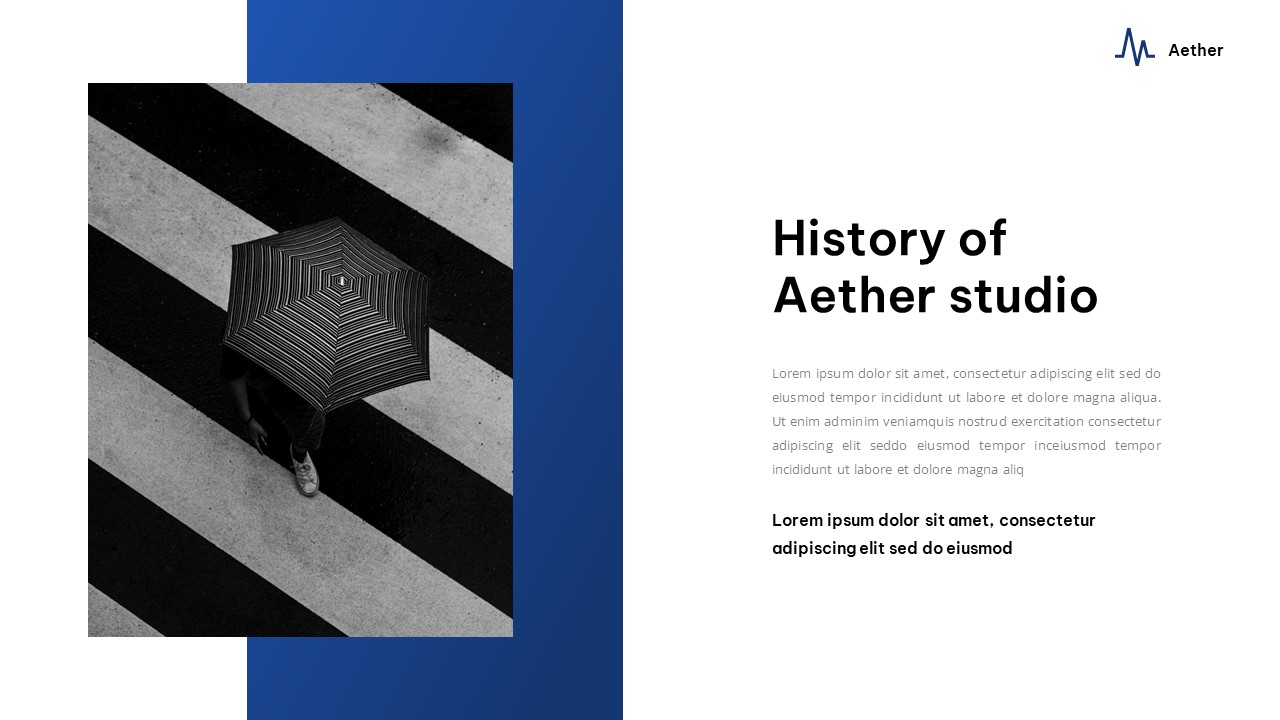 Aether - Modern Business Keynote Template, Presentation Templates ...