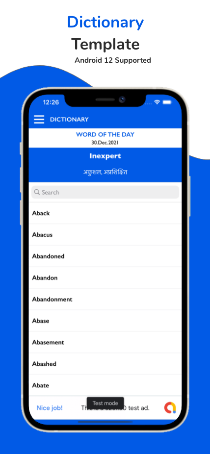 Dictionary for Android - Offline database by ExpressTemplate | CodeCanyon