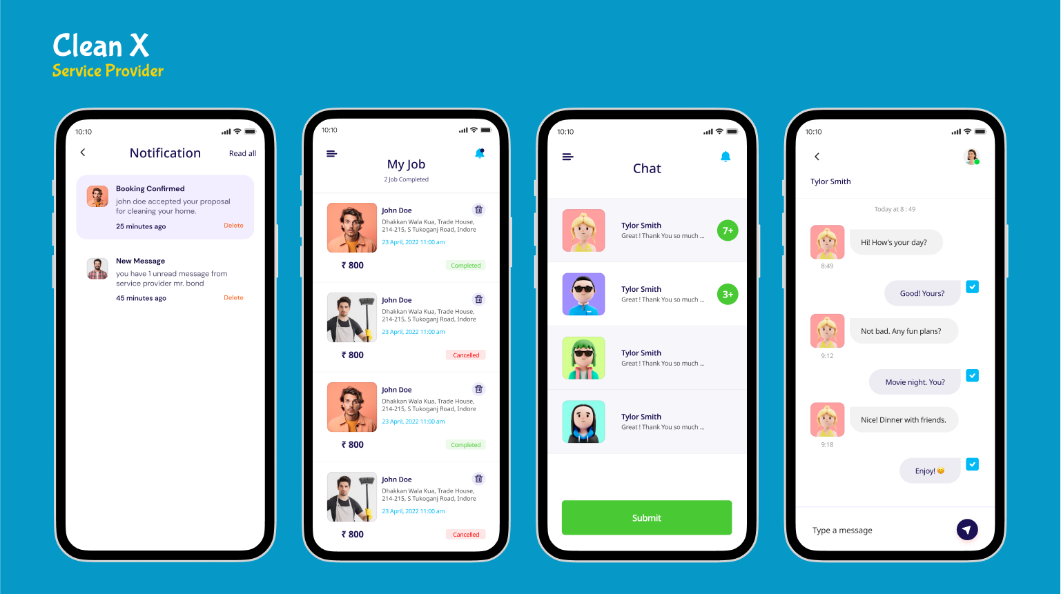 Flutter CleanX App by freebizoffer | CodeCanyon