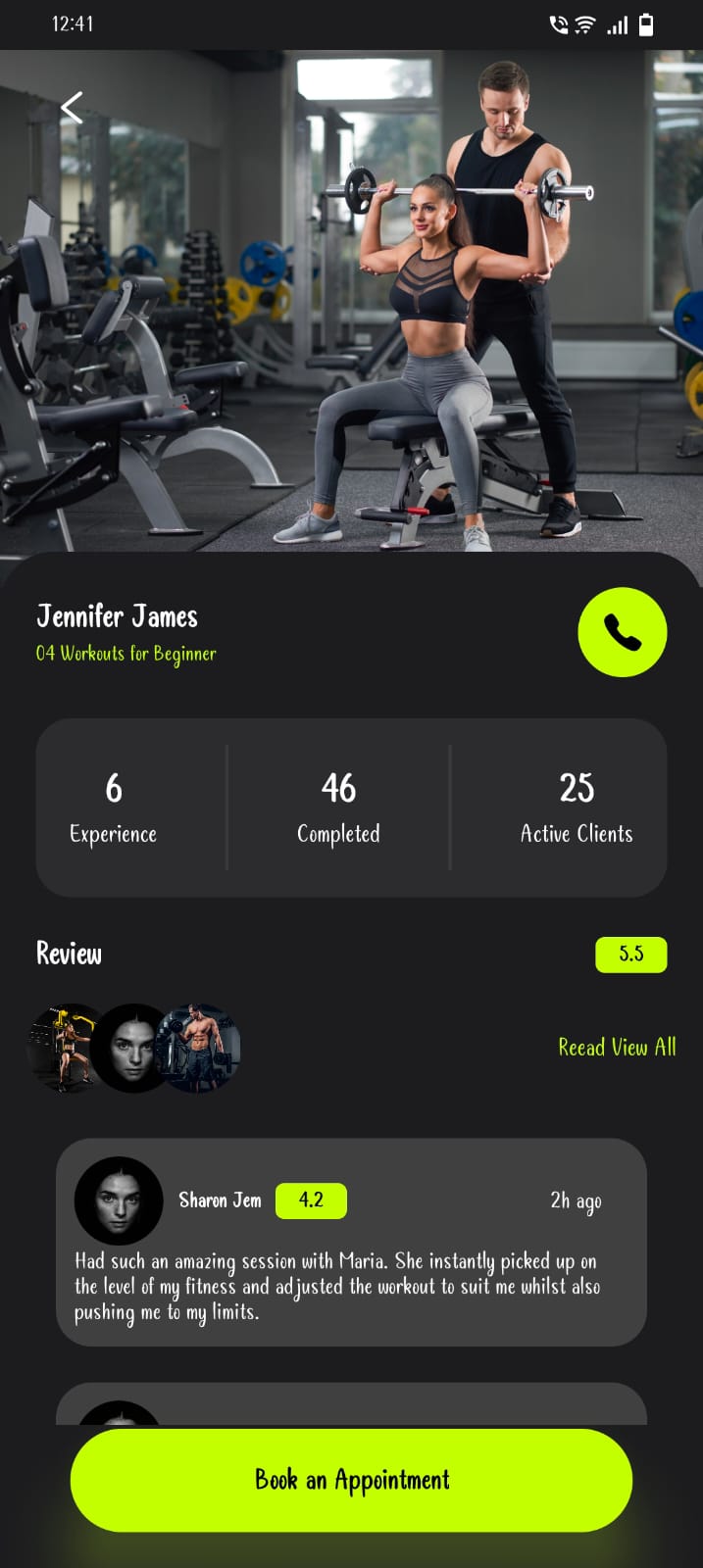 FitFlex App | FitPro App | Fitness Management App | UI Kit | React ...